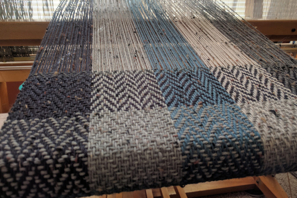 Weaving Wednesdays – Herringbone Sampler – Universal Yarn Creative Network