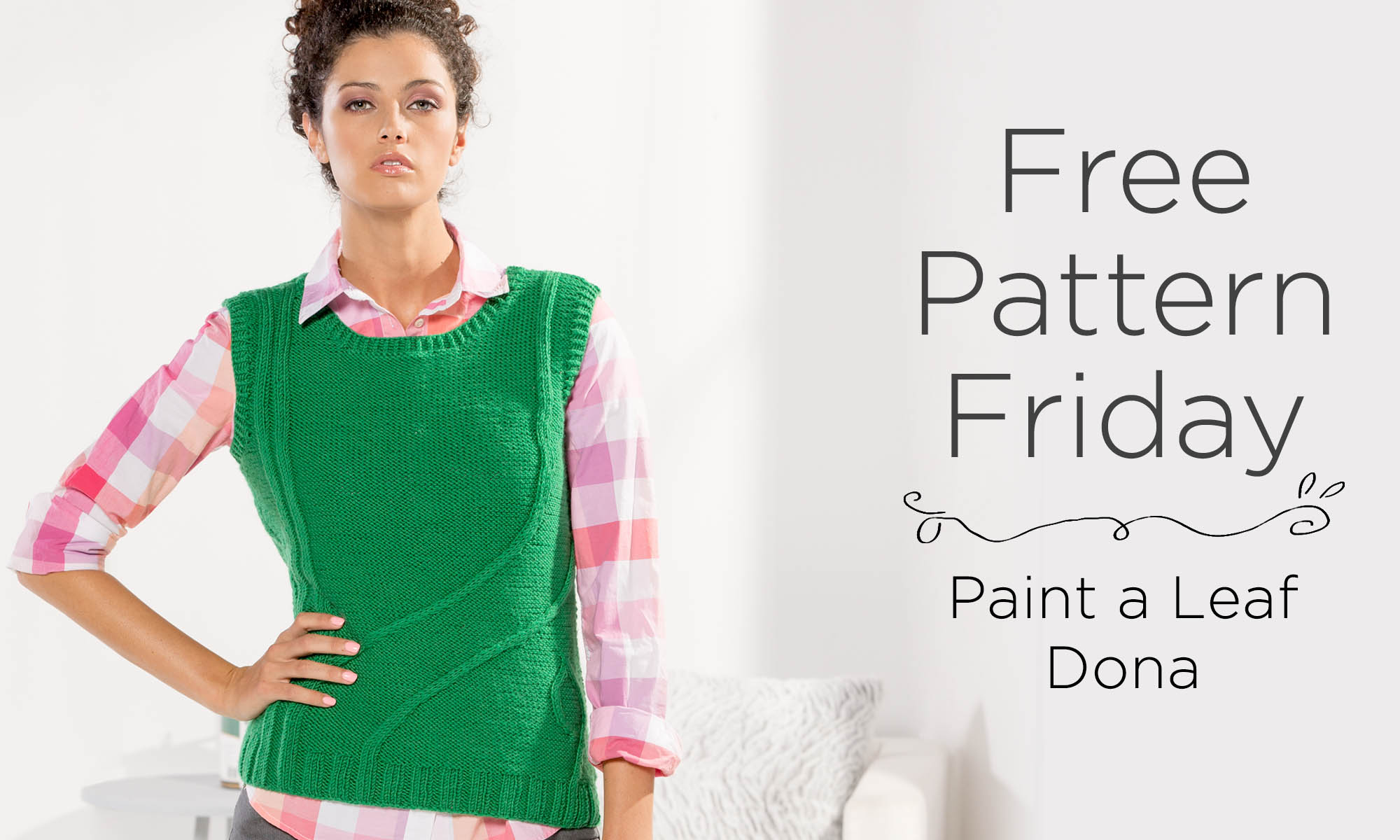 Free Pattern Friday – Paint a Leaf Vest – Universal Yarn Creative Network