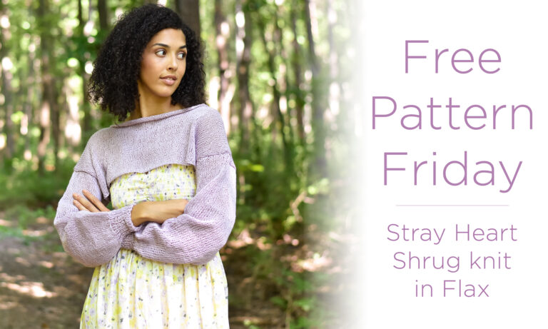 Free Pattern Friday – Stray Heart Shrug – Universal Yarn Creative Network
